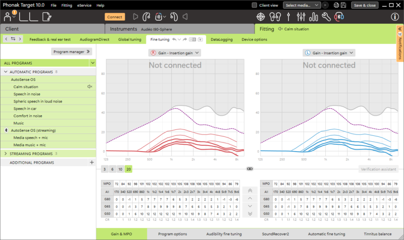 Phonak Target 11.1.0.3472 - Download Hearing aid Software