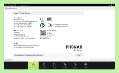 Hearing aid Software Download Oticon Signia PHONAK Signia