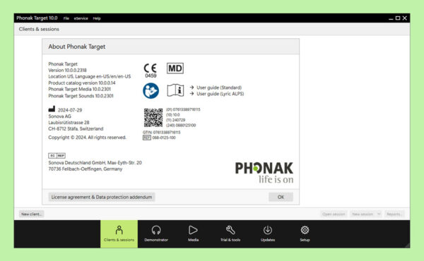 Hearing aid Software Download Oticon Signia PHONAK Signia