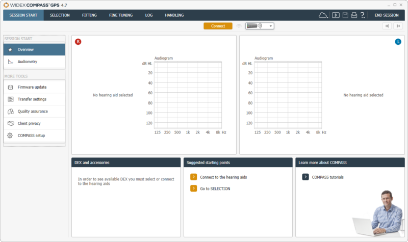 WIDEX Compass GPS - WIDEX fitting software download