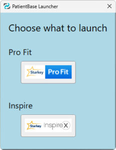 Starkey Pro Fit Inspire - Download Starkey fitting software