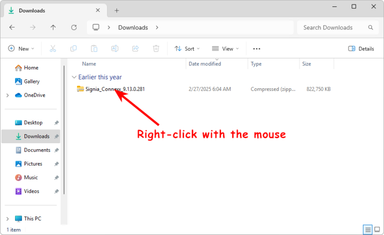 Signia Connexx Installation Guide - Hearing aid Software