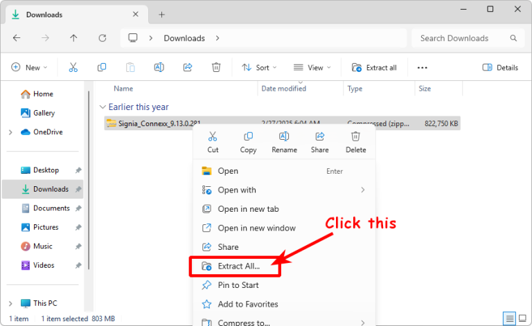Signia Connexx Installation Guide - Hearing aid Software